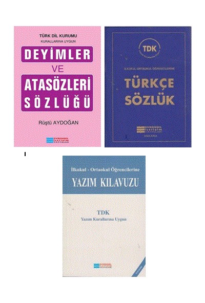Tdk Uyumlu Evrensel Iletişim Sözlük Seti Tdk Uyumlu Evrensel Iletişim Sözlük Seti