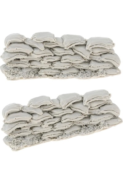 Reçine Kum Torbası Duvarı Asker Aksesuarlar Kiti Ev Süsleri Için 8 x 3.2cm Reçine Kum Torbası Duvarı Asker Aksesuarlar Kiti Ev Süsleri Için 8 x 3.2cm
