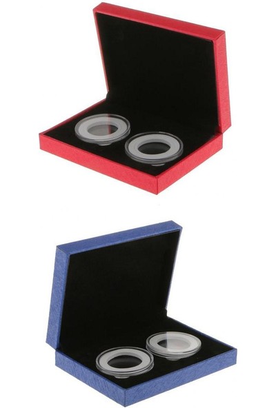 38MM Madeni Para Ekran Kutusu Için 2 Adet Madeni Para Kasası 38MM Madeni Para Ekran Kutusu Için 2 Adet Madeni Para Kasası