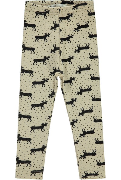 Civil Girls Kız Çocuk Tayt 2-5 Yaş Bej