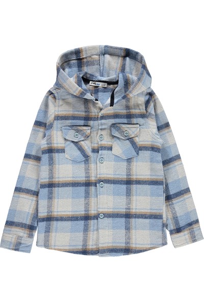 Civil Boys Erkek Çocuk Gömlek 6-9 Yaş Mavi