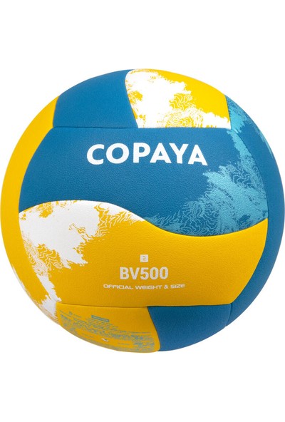 Copaya Hibrit Plaj Voleybolu Topu - Sarı / Mavi Copaya Hibrit Plaj Voleybolu Topu - Sarı / Mavi