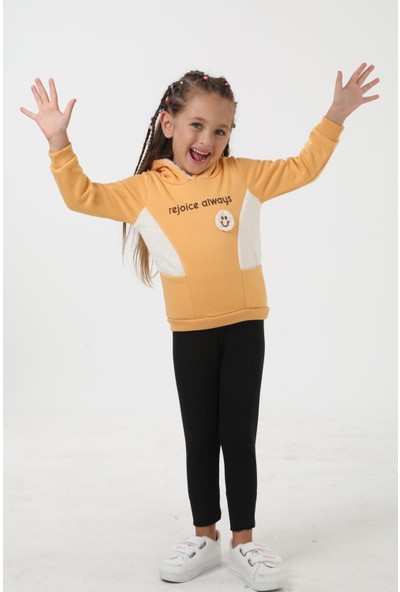 E Çocuk Rejoice Always Smile Kapüşonlu Sweatshirt ECCK-SWT-REJOİCE-42000 E Çocuk Rejoice Always Smile Kapüşonlu Sweatshirt ECCK-SWT-REJOİCE-42000