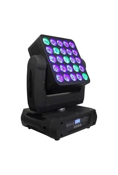 Sidera SDR-398 25X12W Matrix LED Moving Head Spot. Beam + Effect + Pixel