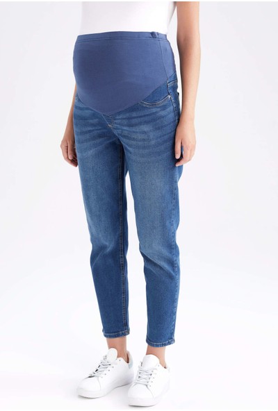 Defacto Boyfriend Esnek Bel Düz Paça Hamile Pantolon Y9852Az22Au Defacto Boyfriend Esnek Bel Düz Paça Hamile Pantolon Y9852Az22Au