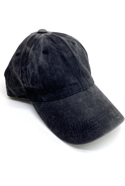 %100 Pamuk Eskitme Görünüm Unisex Şapka