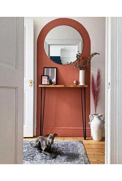 60X20CM Atlantik Çam Mini Dresuar & Petek Üstü Raf