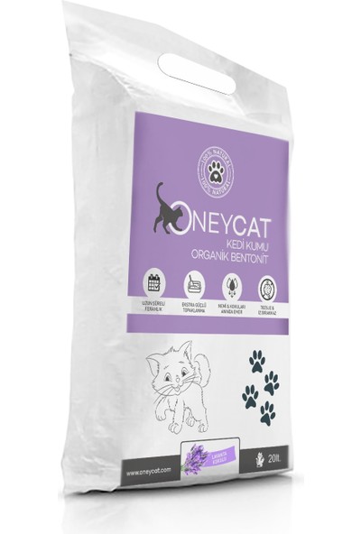 Oneycat Kedi Kumu 20LT. Lavanta Oneycat Kedi Kumu 20LT. Lavanta