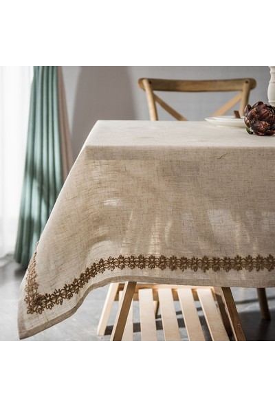 Shun Pamuklu Keten Masa Örtüsü (Yurt Dışından) Shun Pamuklu Keten Masa Örtüsü (Yurt Dışından)
