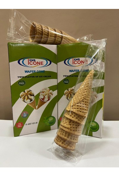 Emr Icone Dondurma Külahı 11 cm 1 PAKET10 Adet Emr Icone Dondurma Külahı 11 cm 1 PAKET10 Adet