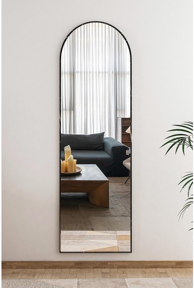 Asmob Siyah Kubbeli Dekoratif Ayna