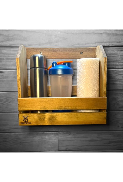 Terra Miller Ahşap Dekoratif Raf