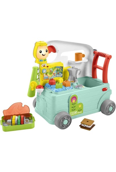 Fisher Price Eğlen ve Öğren 3'ü 1 Arada Karavan (Tr-Eng) HCK81 Fisher Price Eğlen ve Öğren 3'ü 1 Arada Karavan (Tr-Eng) HCK81