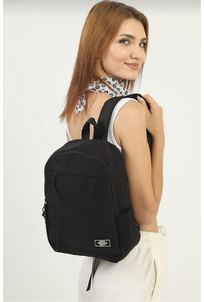 3 Bölmeli Unıon Odjet Siyah Sırt Çantası 3 Bölmeli Unıon Odjet Siyah Sırt Çantası