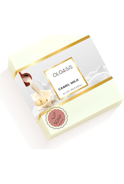 Olgasis %100 Natural Deve Sütü Sabunu Doğal Camel Milk Soap 120 gr Sıkıklaştırıcı Canlandırıcı Cilt Sabunu Olgasis %100 Natural Deve Sütü Sabunu Doğal Camel Milk Soap 120 gr Sıkıklaştırıcı Canlandırıcı Cilt Sabunu