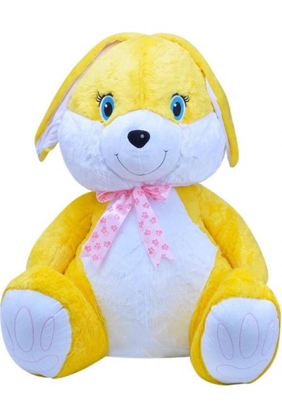 XMarket Tavşan 58 cm Sarı Pelüş Çocuk Oyuncak