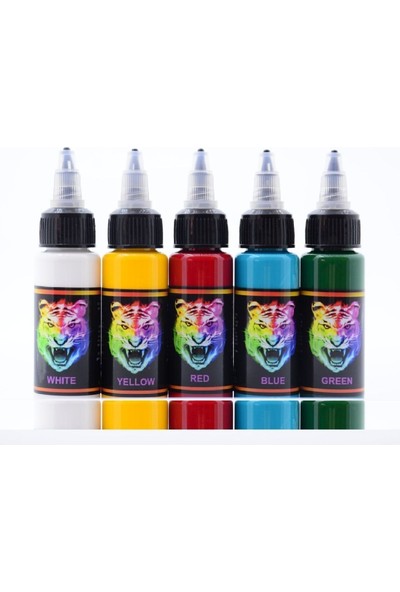 Tıger Ink Koyu Kırmızı Dövme Boyası 30 Ml - 1 Oz