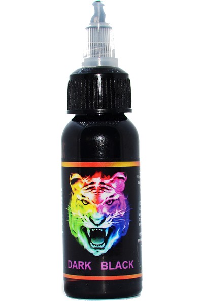 Tıger Ink Koyu Siyah Dövme Boyası 30 Ml - 1 Oz Tıger Ink Koyu Siyah Dövme Boyası 30 Ml - 1 Oz