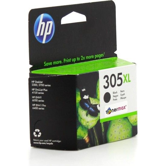 HP 305XL 3YM62AE Siyah Orjinal Kartuş Yüksek Kapasiteli Fiyatı