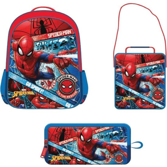 Frocx Spiderman Go Spidey Ilkokul Çantası Seti Fiyatı