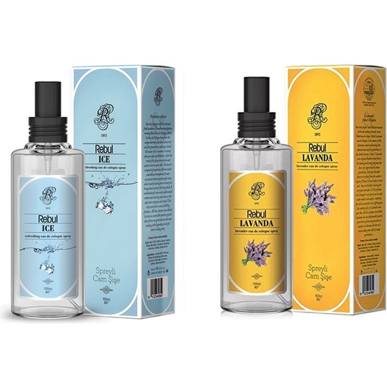 Rebul Ice Sprey Kolonya 100 Ml+Rebul Lavanda Sprey Kolonya Fiyatı