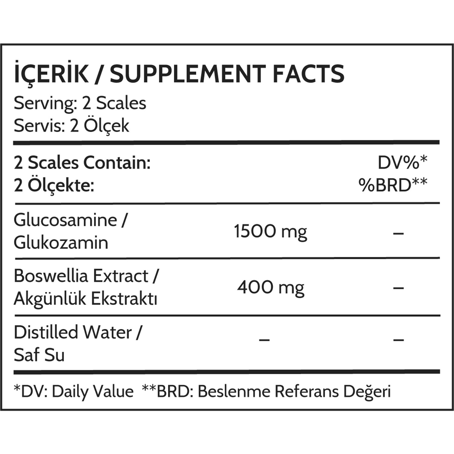 Biomet S1 Glukozamin Likit & Bitkisel Sıvı 500 ml Fiyatı
