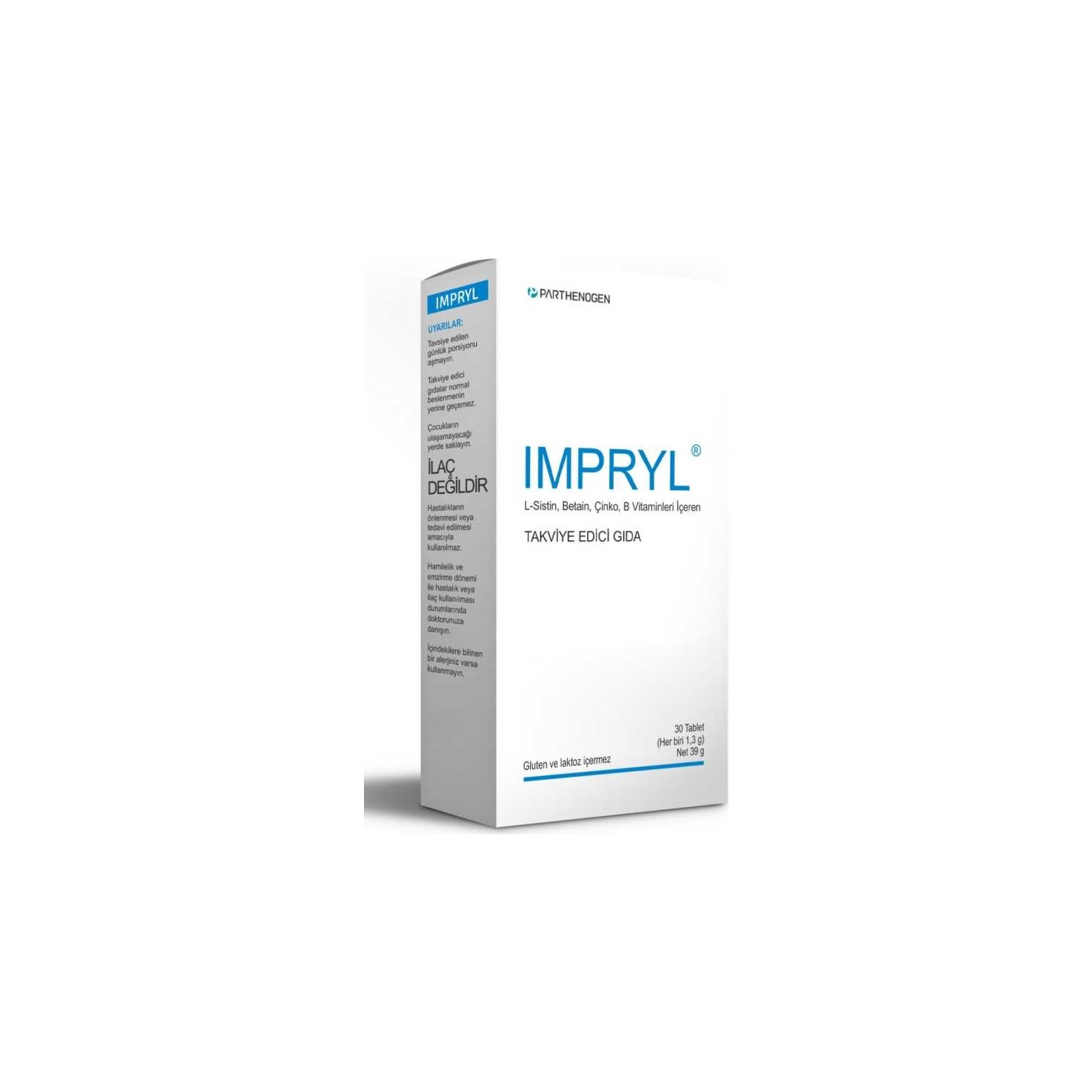Parthenogen İmpryl Gida Takvi̇ye Edi̇ci̇ 30 Tablet Fiyatı