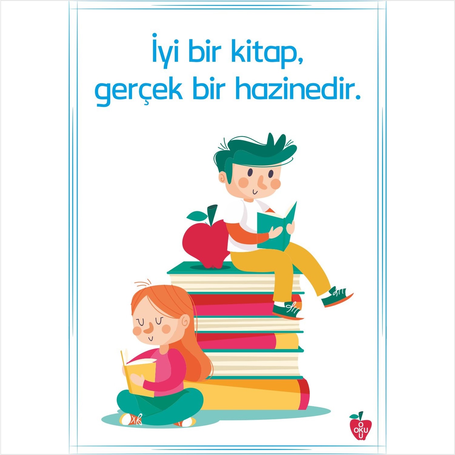 Okulposteri Oku Seti Poster - 1 50 x 70 cm Fiyatı
