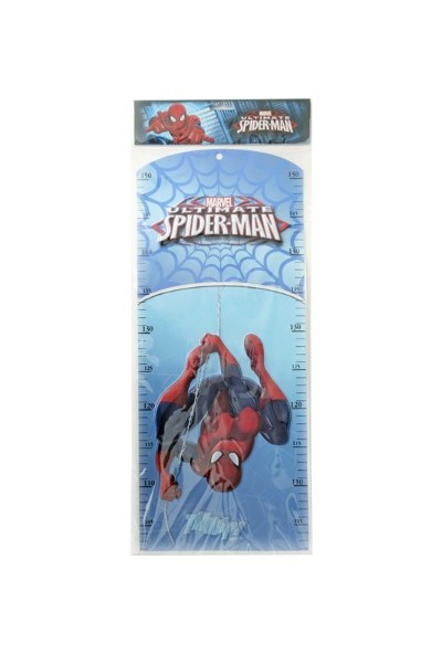 Spider-Man Lisanslı Kabartmalı Boy Cetveli SM-6541