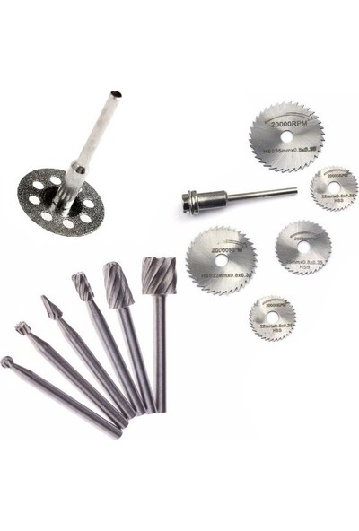 Depolife 14'lü Set Hss Matkap Ucu 6 Ahşap Oyma Dremel Dramel + 6'lı Daire Mini Teste + Elmas Uç Depolife 14'lü Set Hss Matkap Ucu 6 Ahşap Oyma Dremel Dramel + 6'lı Daire Mini Teste + Elmas Uç