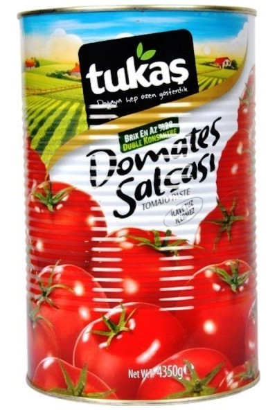 Tukaş Domates Salçası 4,350 Gr Tukaş Domates Salçası 4,350 Gr