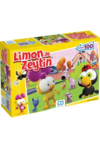 CA Games Li̇mon İle Zeyti̇n Puzzle 100 - CA.5084 CA Games Li̇mon İle Zeyti̇n Puzzle 100 - CA.5084