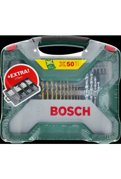 Bosch X-Line 50TI Plus 173 Parçalı Montaj Seti Bosch X-Line 50TI Plus 173 Parçalı Montaj Seti
