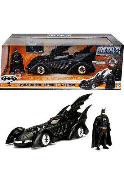 Batman Forever Figür ve Batmobile 1995 Model 1/24 Batman Forever Figür ve Batmobile 1995 Model 1/24