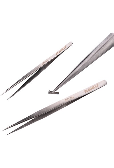 Baku Bk-A3-Ss-Sa İnce Uç Cımbız