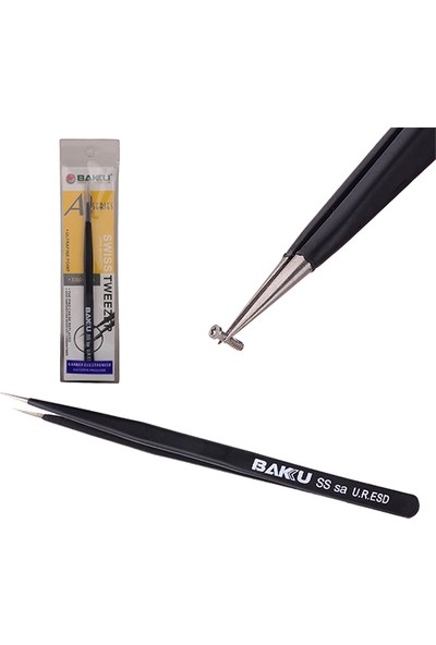 Baku Bk-A8-Ss-Sa-Ur-Esd İnce Uzun Uç Cımbız
