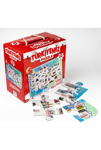 Ca Games Türkiyemiz 24 Parça Puzzle
