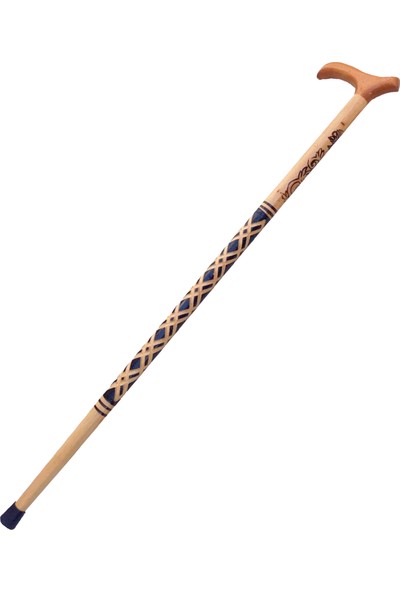 Haremhac Cnc İşlemeli Ağaç Baston