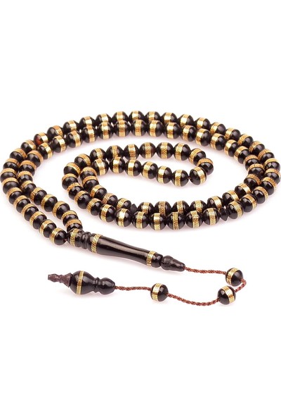 Taş Sandığı Pirinç İşlemeli Kuka Dua Tesbihi ( 6 Mm ) Taş Sandığı Pirinç İşlemeli Kuka Dua Tesbihi ( 6 Mm )