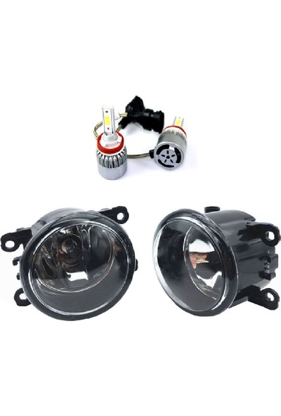 Kaliteplus Mitsubishi L200 2008 Model Beyaz LED Xenon Sis Farı Seti Kaliteplus Mitsubishi L200 2008 Model Beyaz LED Xenon Sis Farı Seti