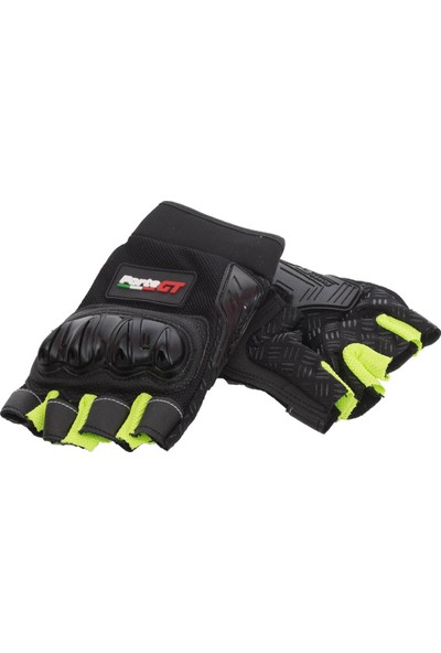 Forte Gt 10P Parmaksız Korumalı Yazlık Motosiklet Eldiveni