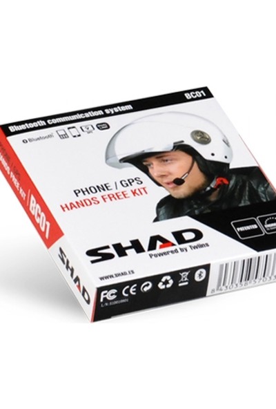 Shad Hands Free Kit Bc01 Intercom X0Bc01 Shad Hands Free Kit Bc01 Intercom X0Bc01