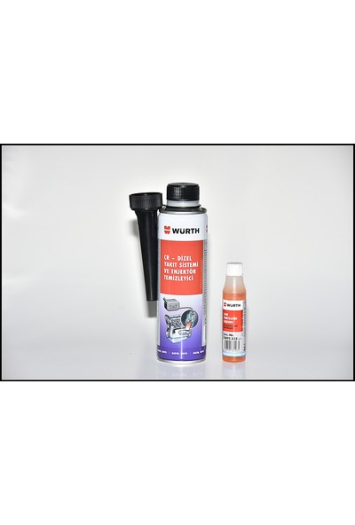 Würth Dizel Enjektör 300 ml + Würth Cam Sabunu 32 ml 2'li Set