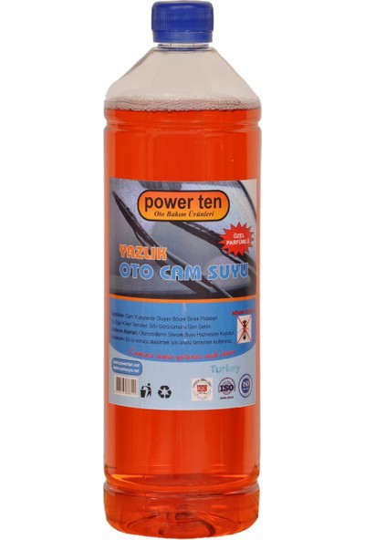 Powerten Yazlık 1 Litre Cam Suyu