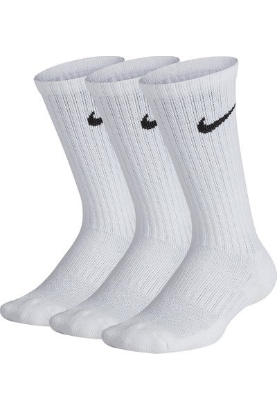 Nike SX6842-100 Performance Cushioned Crew Çocuk 3 Lü Çorap Seti Nike SX6842-100 Performance Cushioned Crew Çocuk 3 Lü Çorap Seti