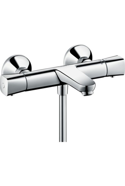Hansgrohe Ecostat Termostatik Banyo Bataryası Aplike - Krom Hansgrohe Ecostat Termostatik Banyo Bataryası Aplike - Krom