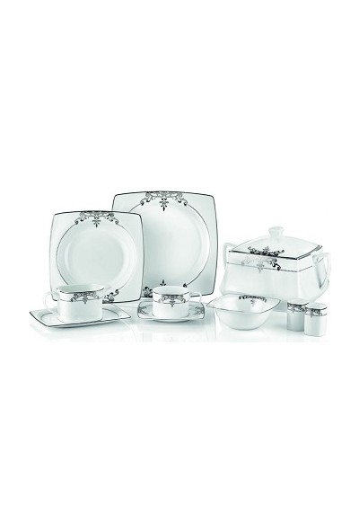 Taç Harem Platin 85 Prc Bone Collection Yemek Takımı 2006 Taç Harem Platin 85 Prc Bone Collection Yemek Takımı 2006