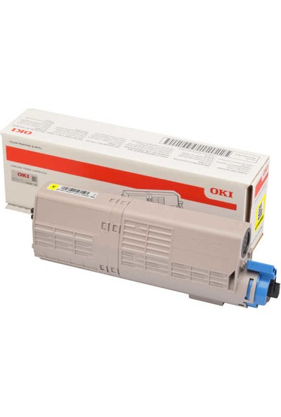 Oki 46490405 Sarı Toner C532/C542/MC563/MC573
