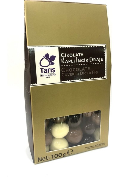 Tariş Çikolata Kaplamalı İncir Draje 100 gr