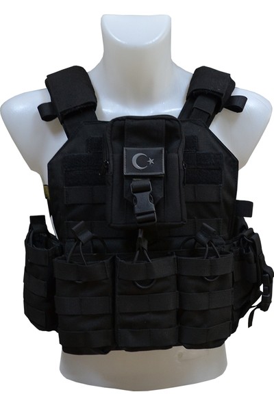 Ktm Yılmaz 87 Elit Balistik Hücum Yeleği Model 1 Siyah